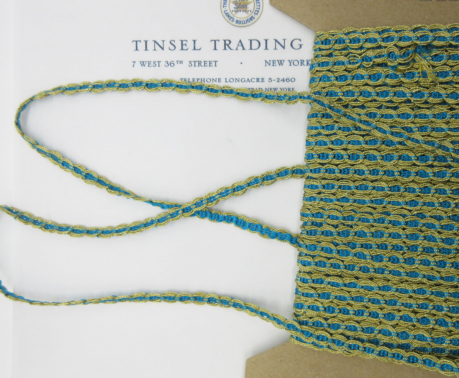 Gold Metallic Circle Trim 1/4" 2 yards – Tinsel Trading