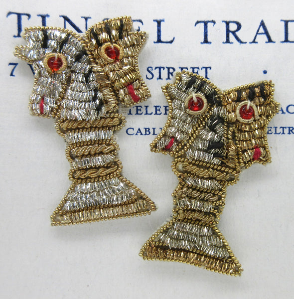 Chess Piece Bullion Applique SALE – Tinsel Trading