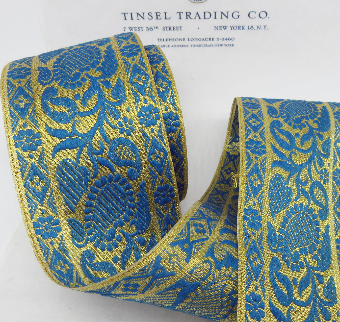 Wide Metallic Ribbon/Trim 3 Colors - SALE – Tinsel Trading