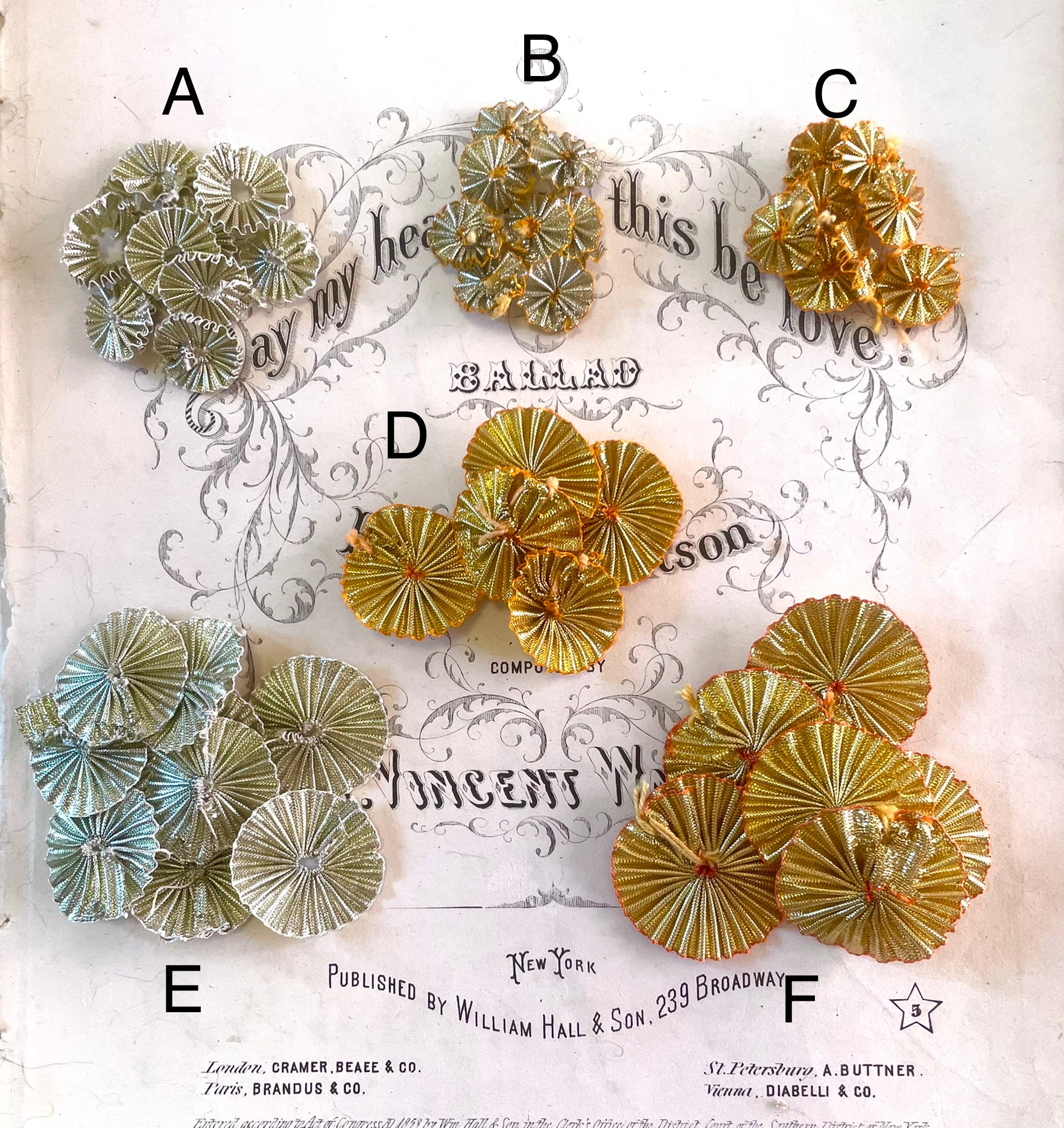 Metallic Ribbon Celebration Rosettes in Assorted Colors – Tinsel Trading